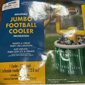 Amscan | Games | Football Jumbo Inflatable Cooler | Poshmark
